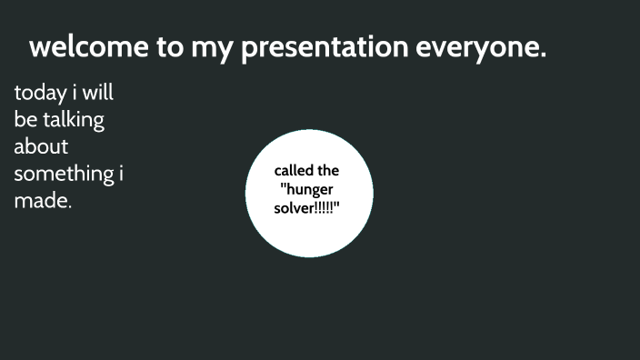 food rework by Billy Jeff on Prezi