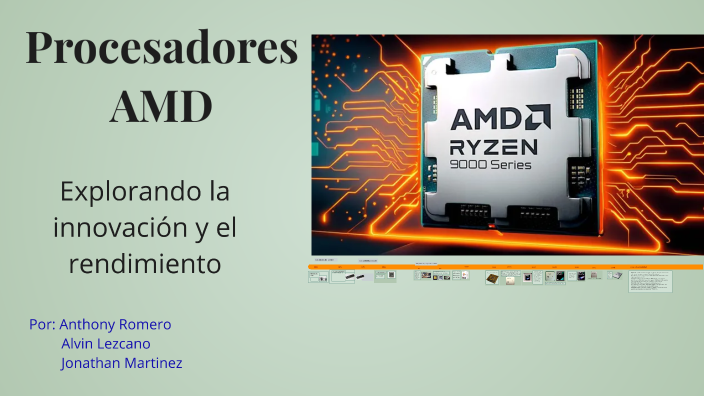 Procesadores AMD by anthony romero aparicio on Prezi