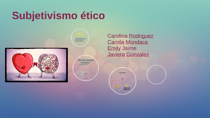 Subjetivismo ético by carolina belen on Prezi