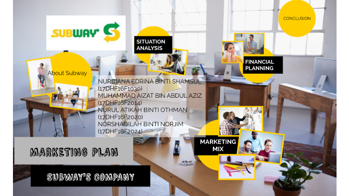 subway by marketing presentation on Prezi