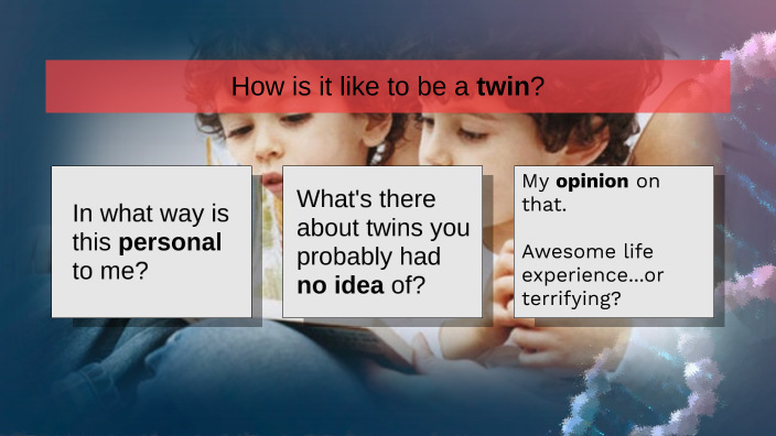 Ted Talk - Twins by Filipe Santos on Prezi