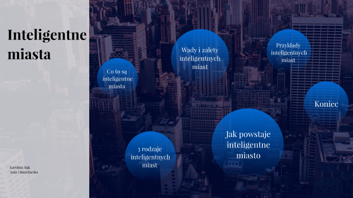 Inteligentne Miasta by Anna Chmielarska on Prezi