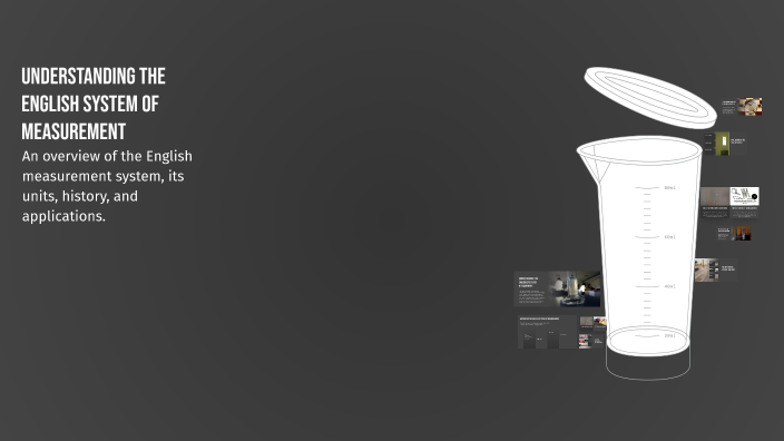 Understanding the English System of Measurement by Christian Joseph ...