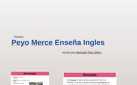 Peyo Merce Ensenya Ingles by papo lalo on Prezi