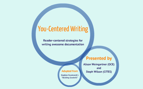 You-Centered Writing by Steph Wilson on Prezi