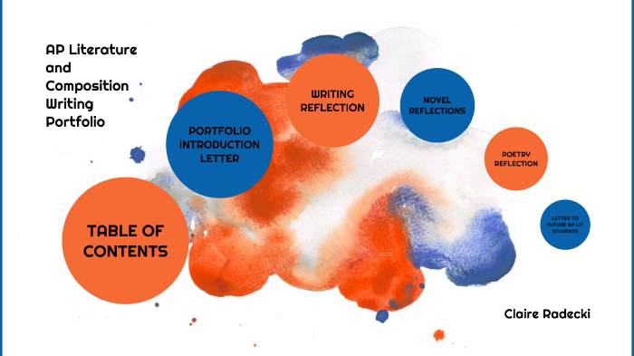 AP Lit Writing Portfolio by Claire Radecki on Prezi