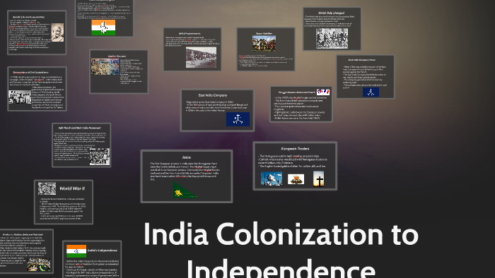 India Colonization to Independence by emma peeler on Prezi