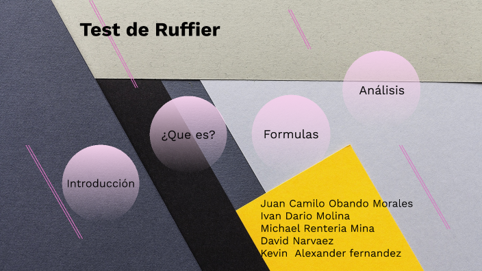 Test de Ruffier by Juan Camilo Obando Morales on Prezi