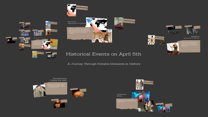 Historical Events on April 5th by Jaylen McCoy on Prezi