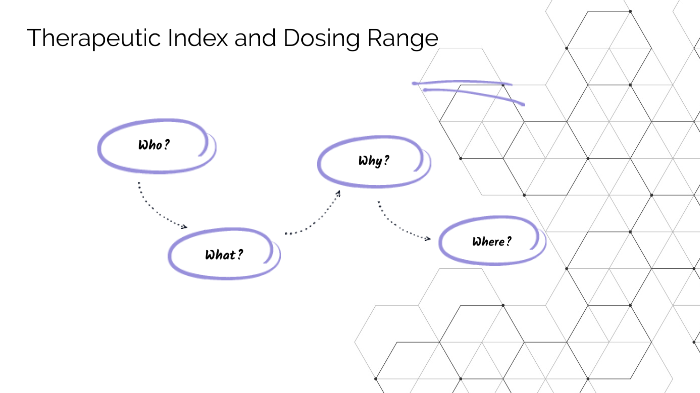 Therapeutic Index & Dosing Range by Katlyn Marshall on Prezi