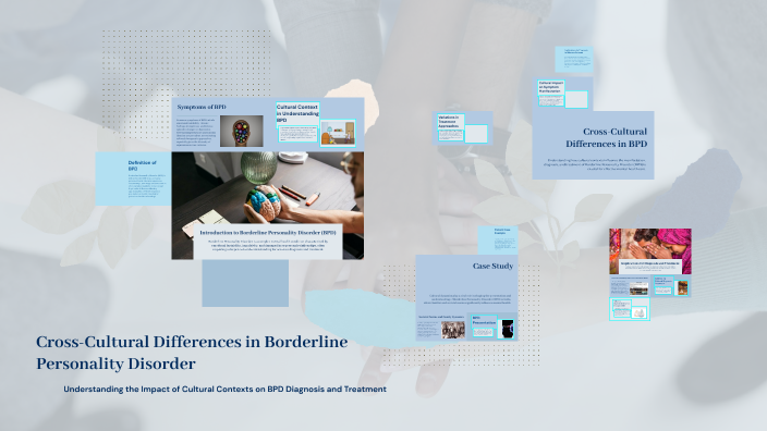 Cross-Cultural Differences in Borderline Personality Disorder by Maya ...