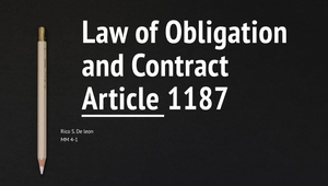 Article 1187 by Rico Deleon on Prezi Design