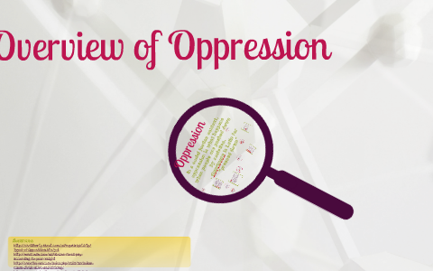 Health Studies - Overview of Oppression: 12 Types by Natalie Schell ...