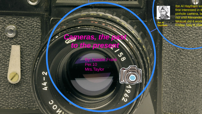 Cameras, the past to the present by Natalie F on Prezi