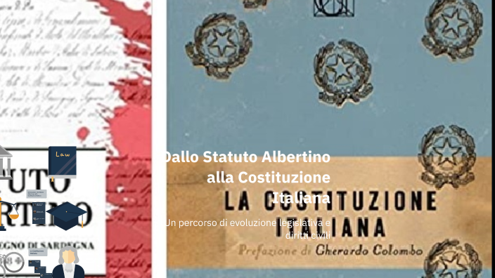 Dallo Statuto Albertino alla Costituzione Italiana by ELVIRA BAVA on Prezi
