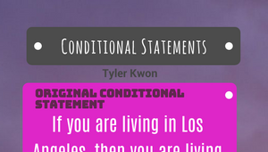 Conditional Statements Project by Tyler Kwon on Prezi Design