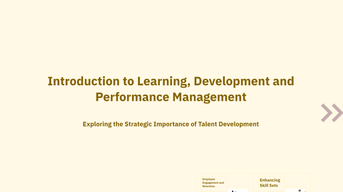 Introduction to Learning, Development and Performance Management by ...