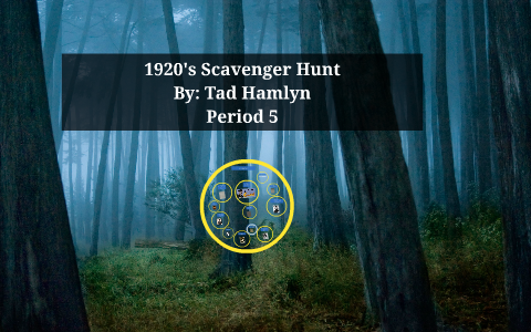 1920's Scavenger Hunt by Tad Hamlyn on Prezi