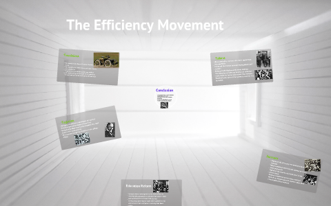 The Efficiency Movement by Rachel Faber on Prezi