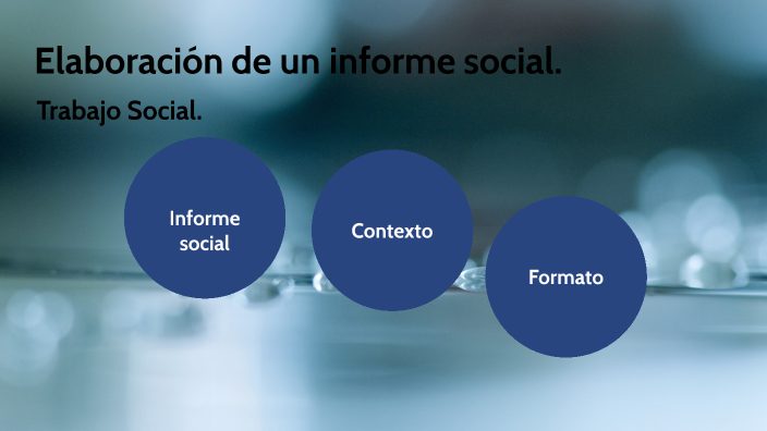 Elaboración de informe social. by PAMELA ELIZABETH BECERRA PEREZ on Prezi