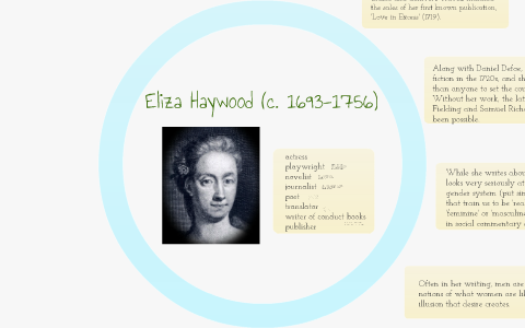 Eliza Haywood - Fantomina by Michelle Cook on Prezi