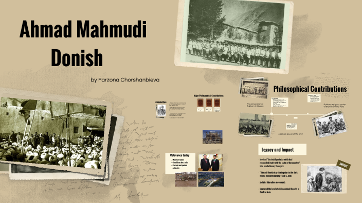 Ahmad Donish by Farzona Chorshanbieva on Prezi