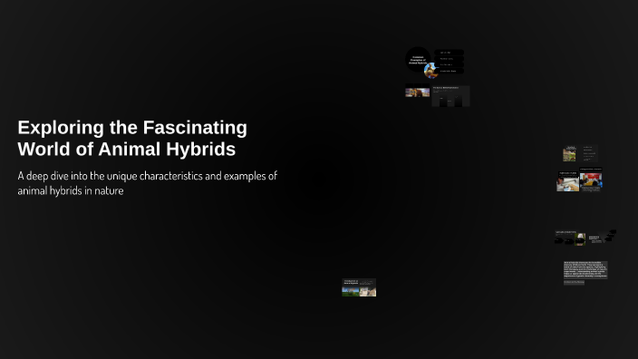 Exploring the Fascinating World of Animal Hybrids by Evan Rodriguez on Prezi