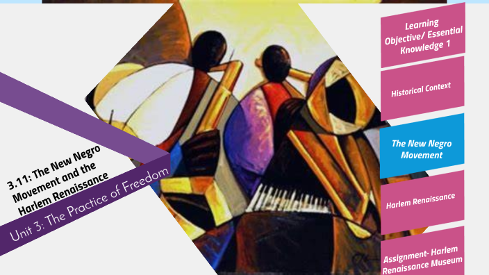 3.11 The New Negro Movement and the Harlem Renaissance 24-25 by Marcus ...