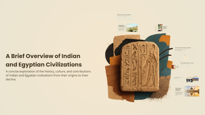 A Brief Overview of Indian and Egyptian Civilizations by kenia calix on ...