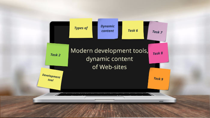 Modern development tools, dynamic content of Web-sites. by Uldashka ...