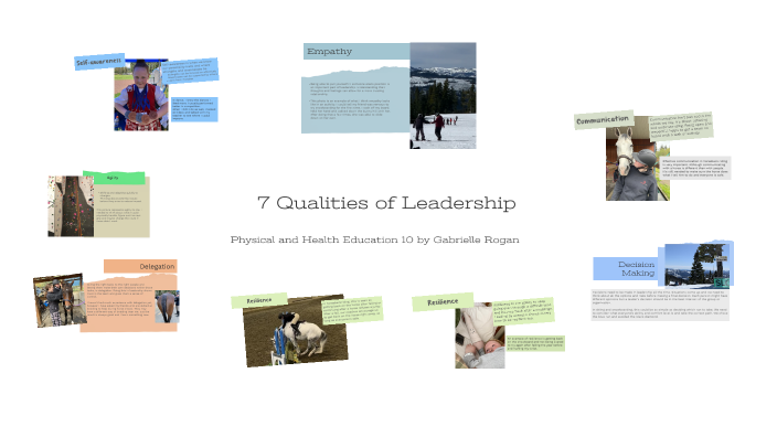 7 Qualities of Leadership by Gabrielle Rogan on Prezi