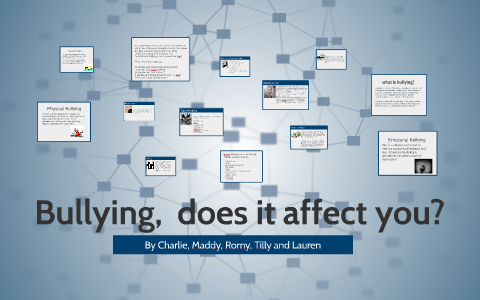 Bullying, does it affect you? by Lauren Baker on Prezi