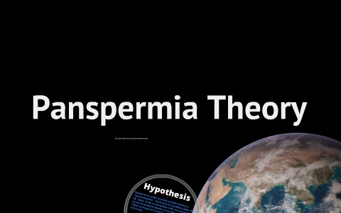 Panspermia Theory by sergio gonzalez gomez