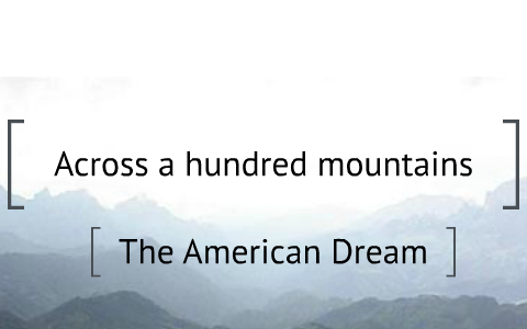 Across a hundred mountains by Victoria Rizzi on Prezi