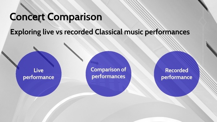 Concert Comparison by Alaina Siegel on Prezi
