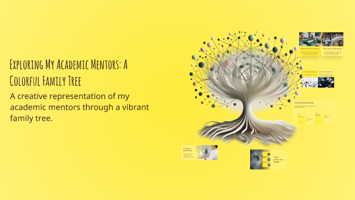 Exploring My Academic Mentors: A Colorful Family Tree by Maddy Trog on ...