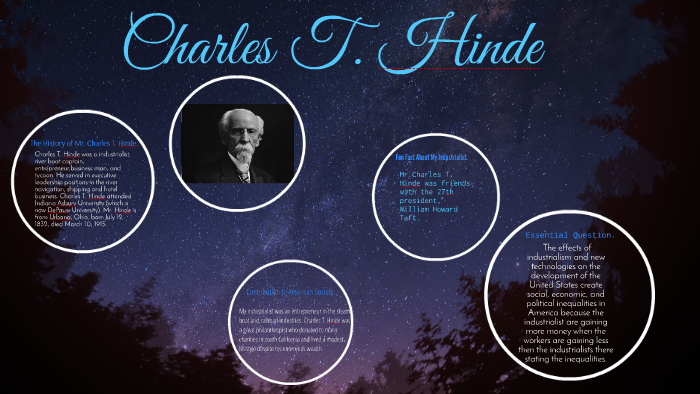 Charles T. Hinde by Kinsey Collins on Prezi