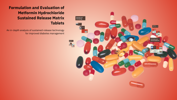 Formulation And Evaluation Of Metformin Hydrochloride Sustained Release Matrix Tablets By Aniket