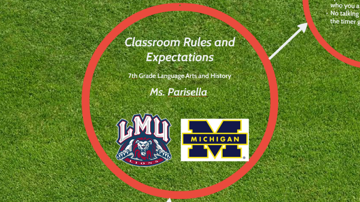 2013 Class Rules and Expectations (7th Grade) by gabrielle parisella on ...