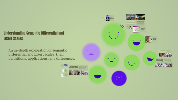 Understanding Semantic Differential and Likert Scales by ANIE SALVIO on ...