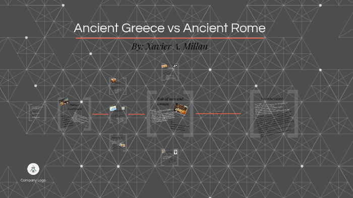 Ancient Greece compare and contrast ancient Rome by Xavier Millan on Prezi