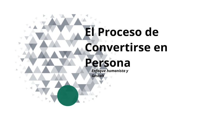 El Proceso de Convertirse en Persona by Antonio Valentín Muñoz Toscano ...
