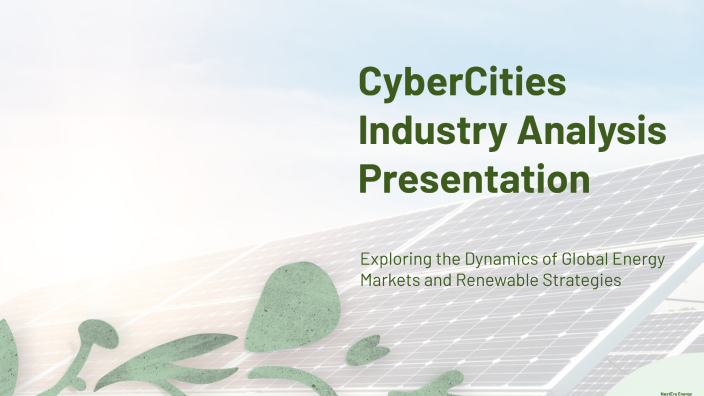 CyberCities Industry Analysis Presentation by Makenzie Parker on Prezi