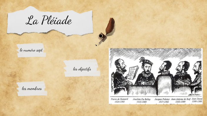 La pléiade et l'école lyonnaise by Lili Bianco on Prezi