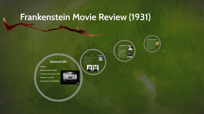 Frankenstein Movie Review (1931) by Erick Sierra on Prezi