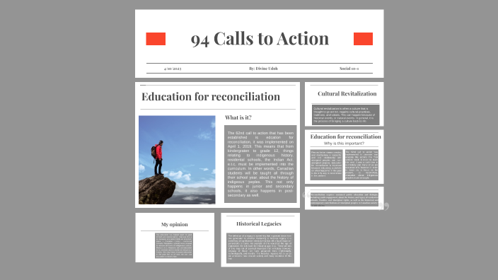 94 Calls to Action by Divine Udoh on Prezi