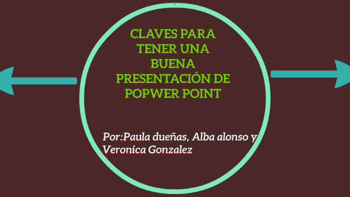 claves para una presentacion en power point by Alba Alonso