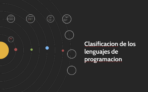 Clasificacion de los lenguajes de programacion by Jose Kanashiro on Prezi