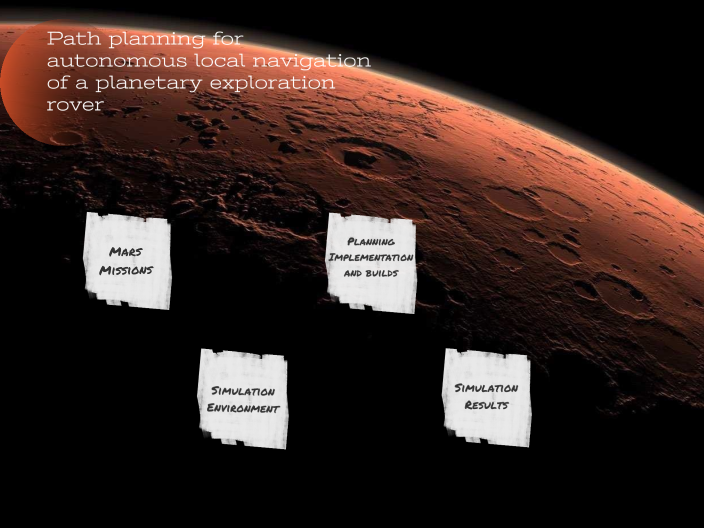 Mars Rover Path Planning Thesis Presentation by Gianluca Fraschini on Prezi