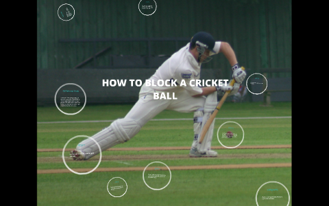 HOW TO BLOCK A CRICKET BALL by on Prezi